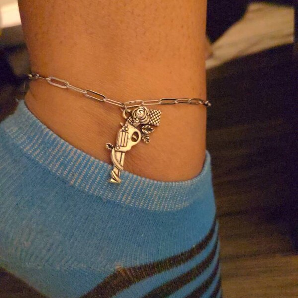 Stainless Steel 3mm Paperclip Chain Anklet, Large Chain Ankle Bracelet ...