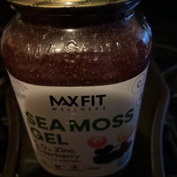 Organic Pure Sea Moss Gel - Wildcrafted Gold Sea Moss From Saint Lucia ...