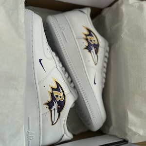 Custom Nike Air Force 1 Hand Painted Sneakers AF1 Basketball Sports ...