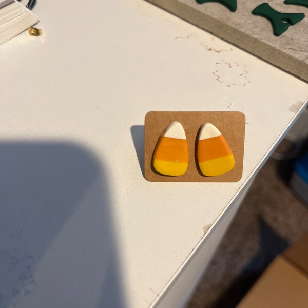 Candy Corn Clay Cutter / Fall Clay Cutters / Halloween Clay Cutter ...
