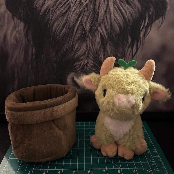 Sprout Cow Plushie - Etsy