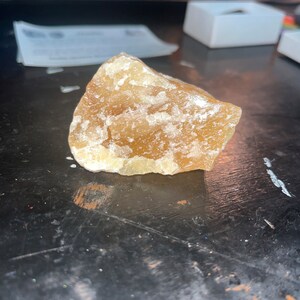 One Natural Orange Calcite Chunk Mexican Rough Orange - Etsy