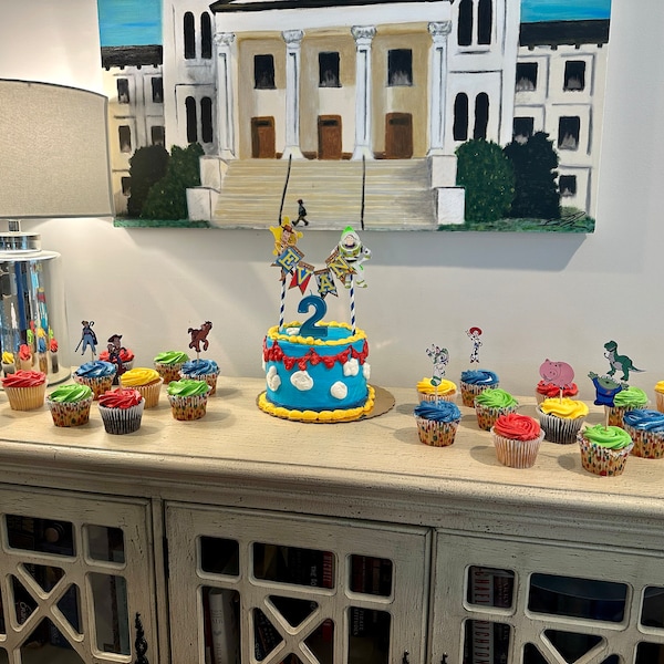 Toy Story Cupcake Toppers: Birthday Party Decor - Etsy