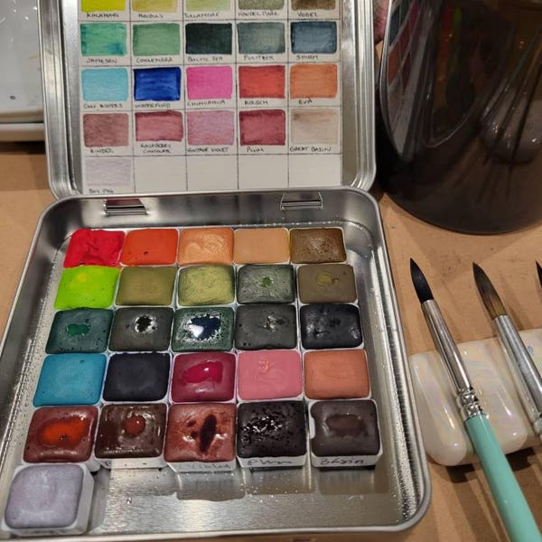 Valkyrie | Handcrafted Matte Watercolor - Etsy