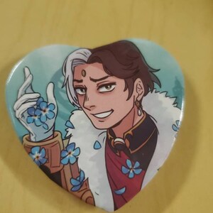 FFXIV Heart Buttons - Etsy