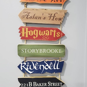 Custom Storybook Sign Set FREE SHIPPING - Etsy