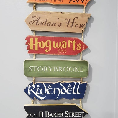 Custom Storybook Sign Set FREE SHIPPING - Etsy