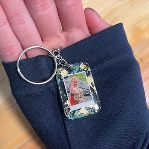 Personalized Photo Mini Keychain customize W/your Photo - Etsy