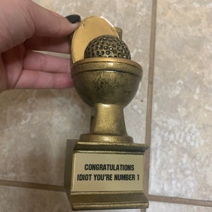 Hockey Trophy First Goal Trophy First Hattrick Trophy - Etsy Canada