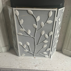 Rustic Tree Design Single Pane Fire Guard/ Tree of Life/ Traditional ...