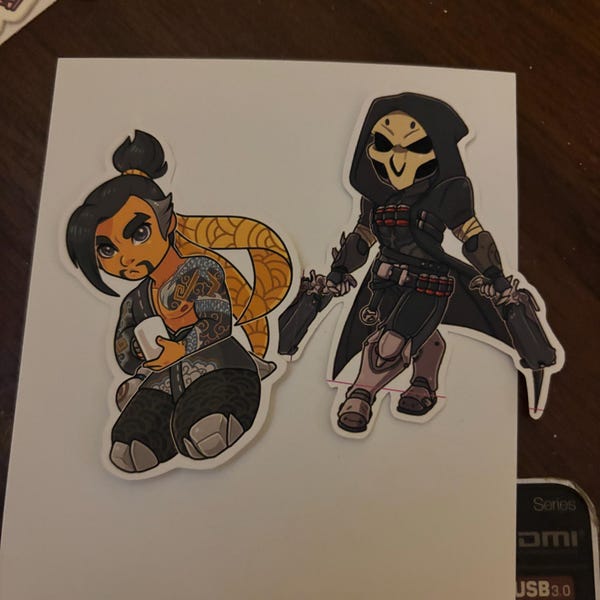 Overwatch Vinyl Stickers - Etsy