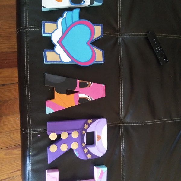TOTS Inspired Letters/tots Party Decorations/ Tots/tots Party - Etsy