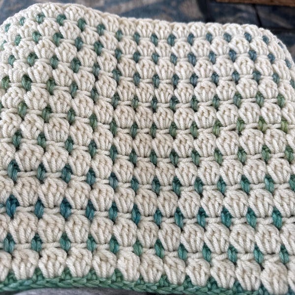 Easy Meadow Blanket - Beginner/advanced Beginner Crochet Pattern - Etsy