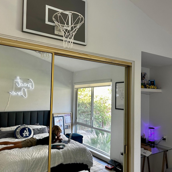Handcrafted Mini Basketball Holder Shelf for Wall - Etsy