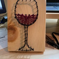 Rubber Plant String Art Template | DIY String Art | String Art Template ...
