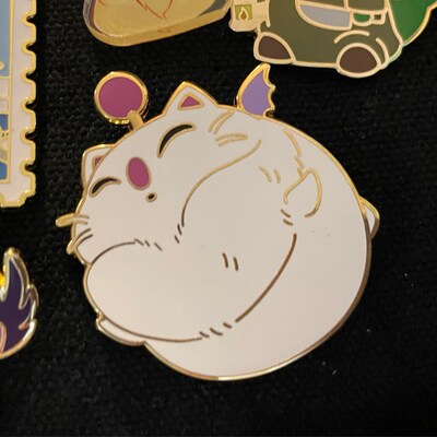 Final Fantasy Fat Moogle Enamel Pin - Etsy