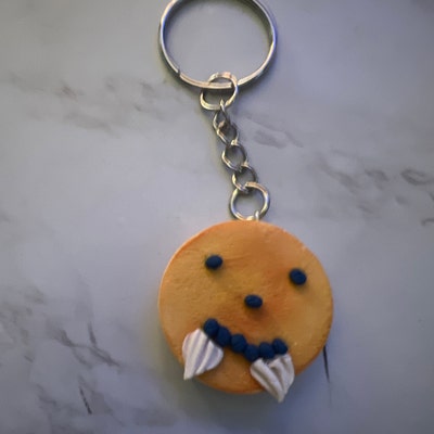 Pancake Keychain // Polymer Clay Food // Clay Keychain, Statement ...