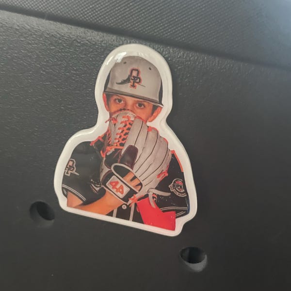 Baseball Photo Bogg Charm | Custom Baseball Player Bag Charm ...