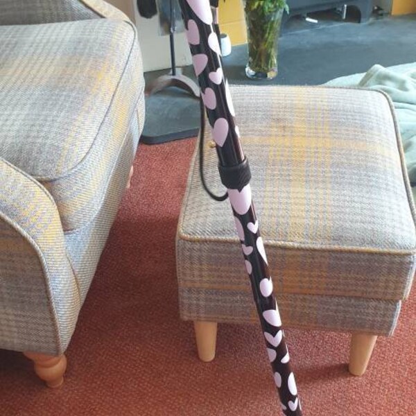 Funky Vanilla Star Walking Stick for Women, Unique Ladies Cane, Special ...