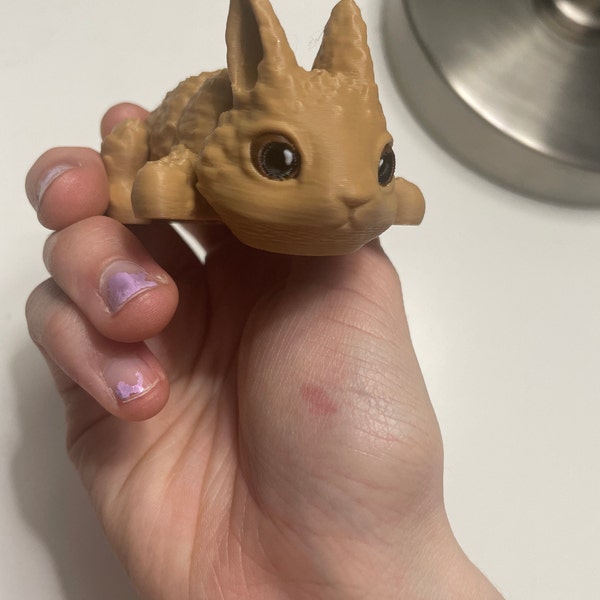 Baby Bunny - Articulated Rabbit Fidget - Etsy