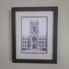 UB University at Buffalo North Campus Hand Signed Wall Art Print, UB ...