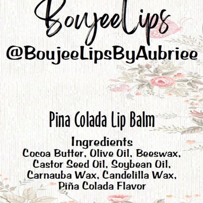 PERSONALIZED Tinted Lip Balms for Birthday Parties Sweet - Etsy