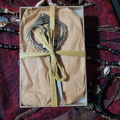 Peacock Embroidery Scissors Vintage Style Bird Quilting Scissors in ...