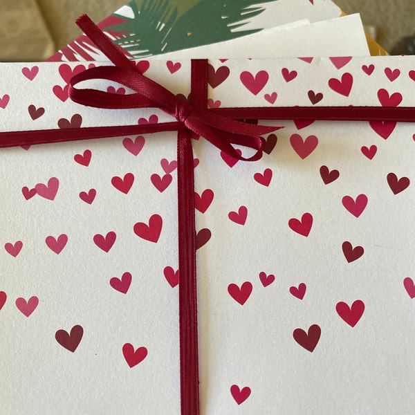 Tropical Tribal-themed Envelopes Handmade Thank You Notes, Assorted Set ...