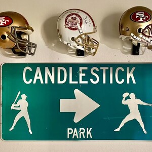 Full Size Helmet Holder, NFL, Mount, Hanger, Screw Mount, Football ...