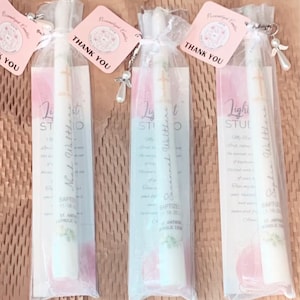 First Holy Communion Taper Candles Personalized Ceremony Candle, First ...