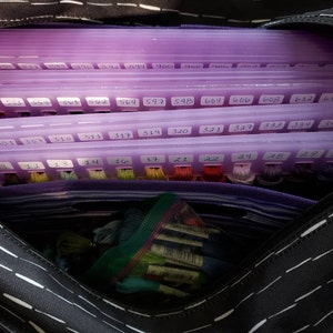 15 HOLE Hanging File Thread Organizer for DMC Embroidery and Cross ...