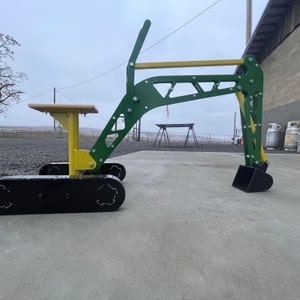 DIY Mini Metal Excavator for Kids Dxf Files and Drawing - Etsy