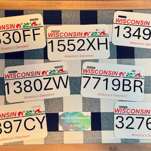 Washington WA License - Vanity Plate Blank Template Digital Printable ...