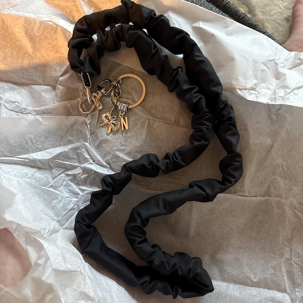 Solid Color Scrunchie Lanyard, Message for Custom Color. - Etsy
