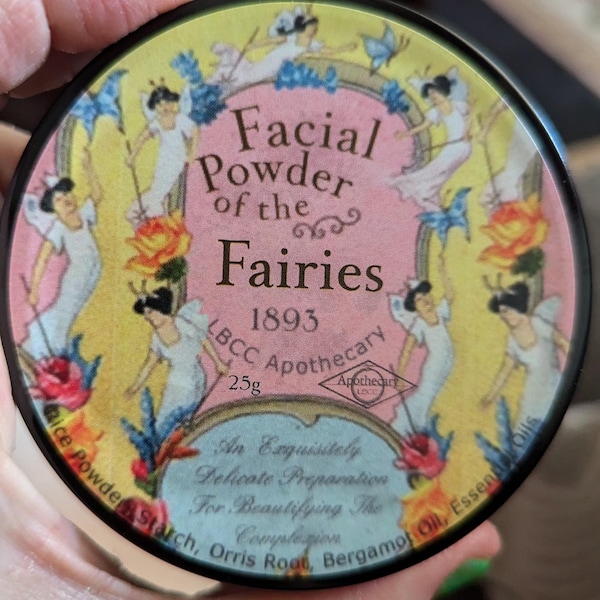 Victorian Vegan Translucent Face Powder: 1893 Fairies Recipe - Etsy