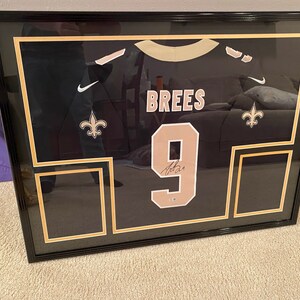 XL Double Matted Custom Framed Jersey Display Case Frame W/98% - Etsy