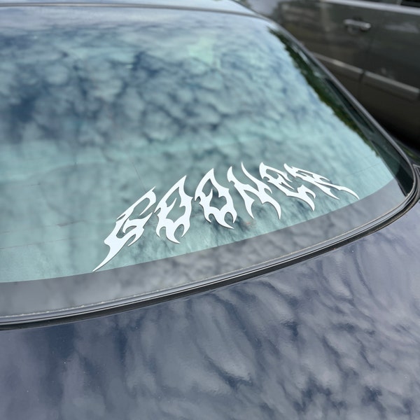 Custom Windshield Decal Insert Your Own Text - Etsy