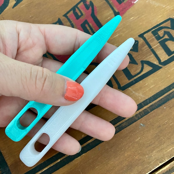 3D Printed Rug Needle: PLA Plastic Weaving Tool - Etsy