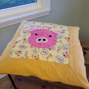 Hippo Quilt Block Pattern PDF Instant Download Nursery | Etsy