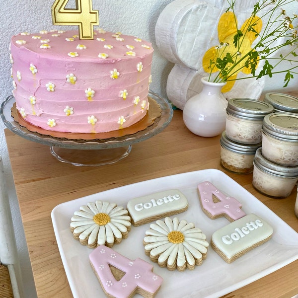 Vegan sugar cookies Adam ray okay cookies Rosa cookies pink cookies ...