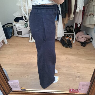 Pants Sewing Pattern PDF, Easy Sewing Pattern for Women's Linen Pants ...