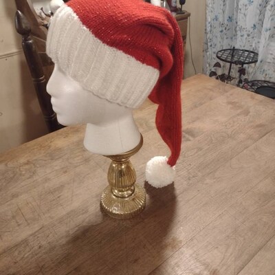 Knit Hat Pattern, Stocking Cap Knitting Pattern, Womens Hat, Mens Hat ...