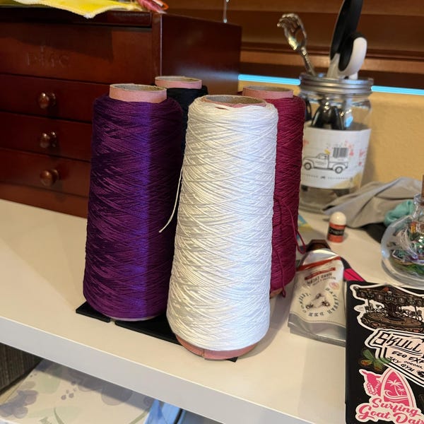 6 Cone Thread Organizer, Drawer Organizer, Sewing Thread Cone Tray, - Etsy