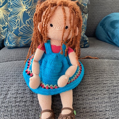 Mari Crochet Doll Pattern PDF full Body and Outfit Tutorial - Etsy