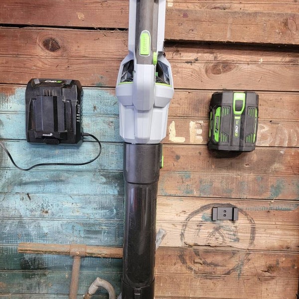 3D Printed Wall Mounted Bracket for EGO 56V Batteries - Standard Mount ...