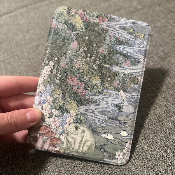Frog in the Pond Kindle Case Custom for Paperwhite 1/2/3/4, Kindle 2019 ...