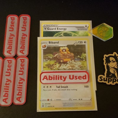Ability Used Marker Pokémon TCG Laser Cut Acrylic - Etsy