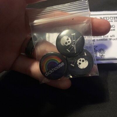 JACKASS Two 1 Button Set Johnny Knoxville Dickhouse - Etsy