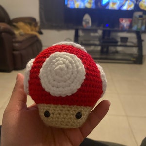 Amigurumi Crochet Pattern: Super Mario Bros Fire Flower - Etsy