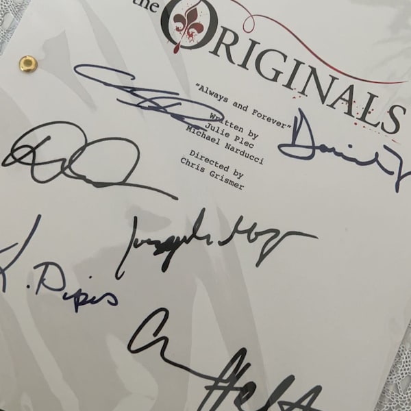 The Avengers Marvel MCU Movie Film Script Sign Autograph - Robert ...